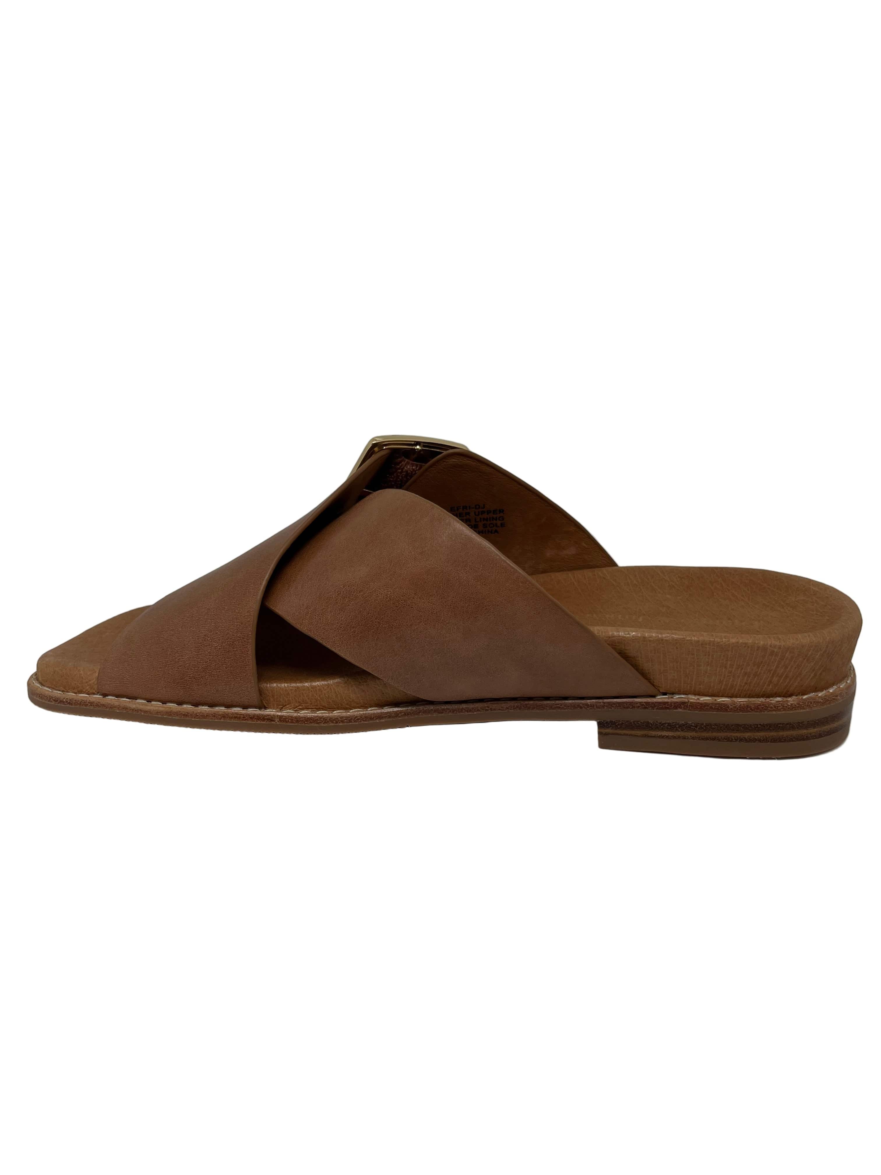 EFRI LEATHER SLIDE – Stomp Shoes Darwin